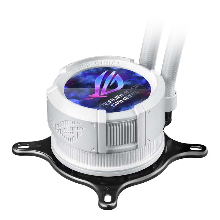 Buy ASUS ROG Strix LC III 360 ARGB LCD AIO Liquid CPU Cooler White [ROG ...