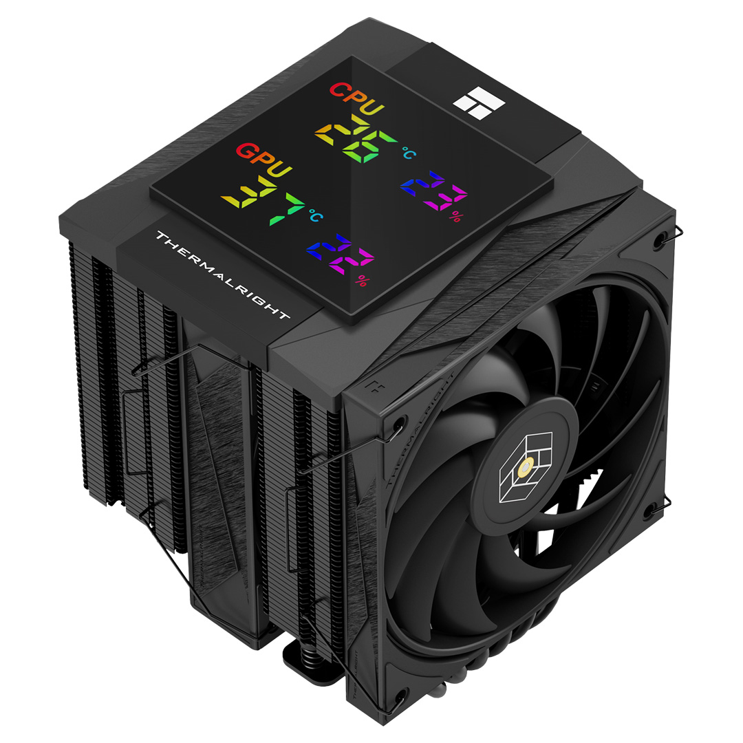 Buy Thermalright Royal Knight 120 Digital Air Cooler Black [ROYAL ...
