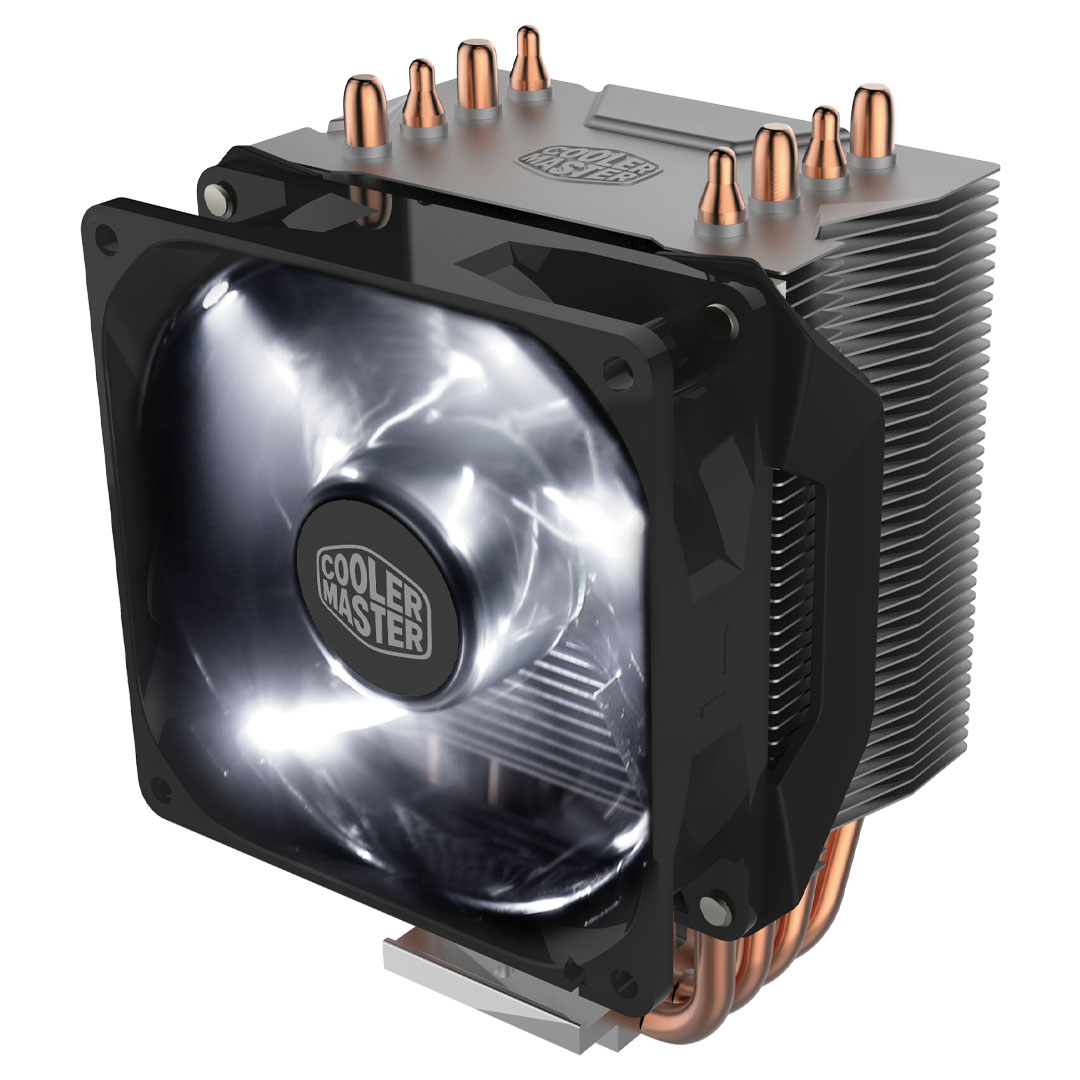 Buy Cooler Master Hyper H411R CPU Cooler White LED [RR-H411-20PW-R1 ...