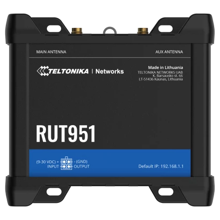 Buy Teltonika RUT951 4G LTE IndustriaL Cellular Router [RUT951] | PC ...
