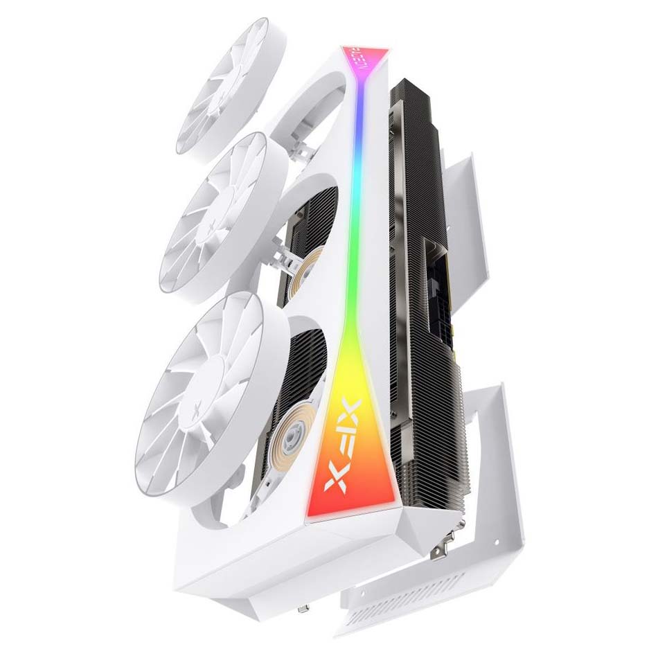 Buy XFX Radeon RX 9070 XT Mercury Magnetic Air Edition OC 16GB White ...