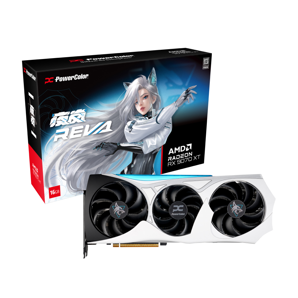 Buy PowerColor Radeon RX9070 XT Hellhound Reva Edition GDDR6 16GB ...
