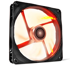 Buy NZXT FZ 140mm Red LED Fan [60-FN14B-SRB] | PC Case Gear Australia