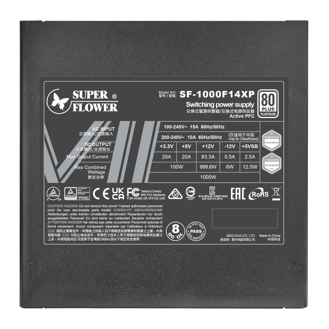 Buy Super Flower Leadex VII Platinum Pro ATX 3.1 1000W Power Supply [SF ...