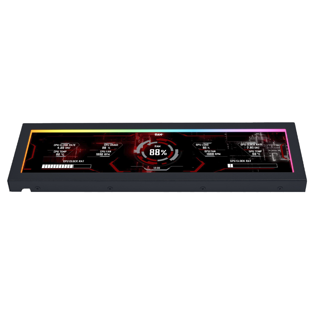 Buy Lian Li 8.8in Universal Screen Black [SM088X] | PC Case Gear Australia