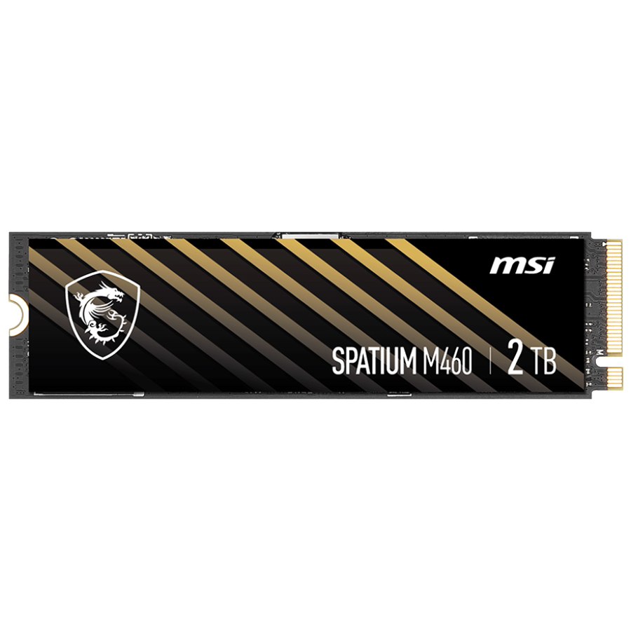 Buy MSI Spatium M460 PCIe 4.0 NVMe M.2 SSD 2TB [SPATIUM-M460-2TB] | PC ...