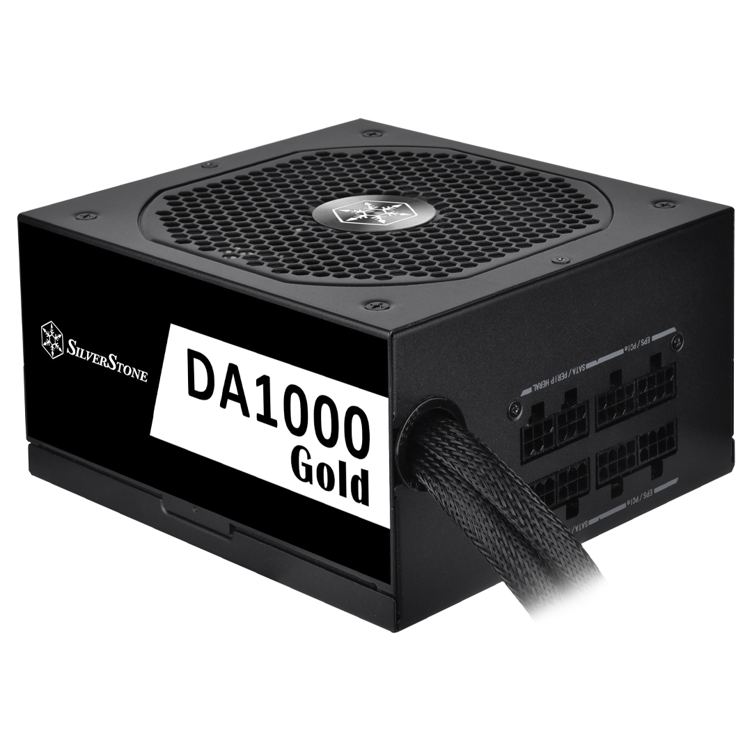 Buy SilverStone DA1000-GH Gold Semi-Modular 1000W Power Supply [SST ...