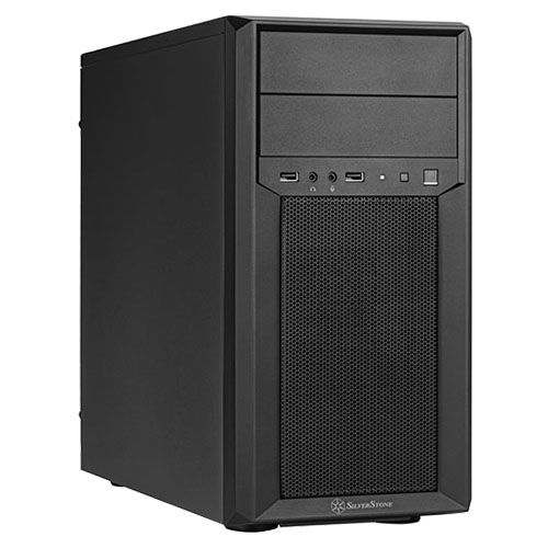 Buy SilverStone FA313-B M-ATX Case - Black [SST-FA313-B] | PC Case Gear ...