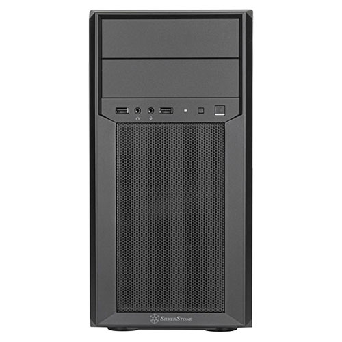 Buy SilverStone FA313-B M-ATX Case - Black [SST-FA313-B] | PC Case Gear ...
