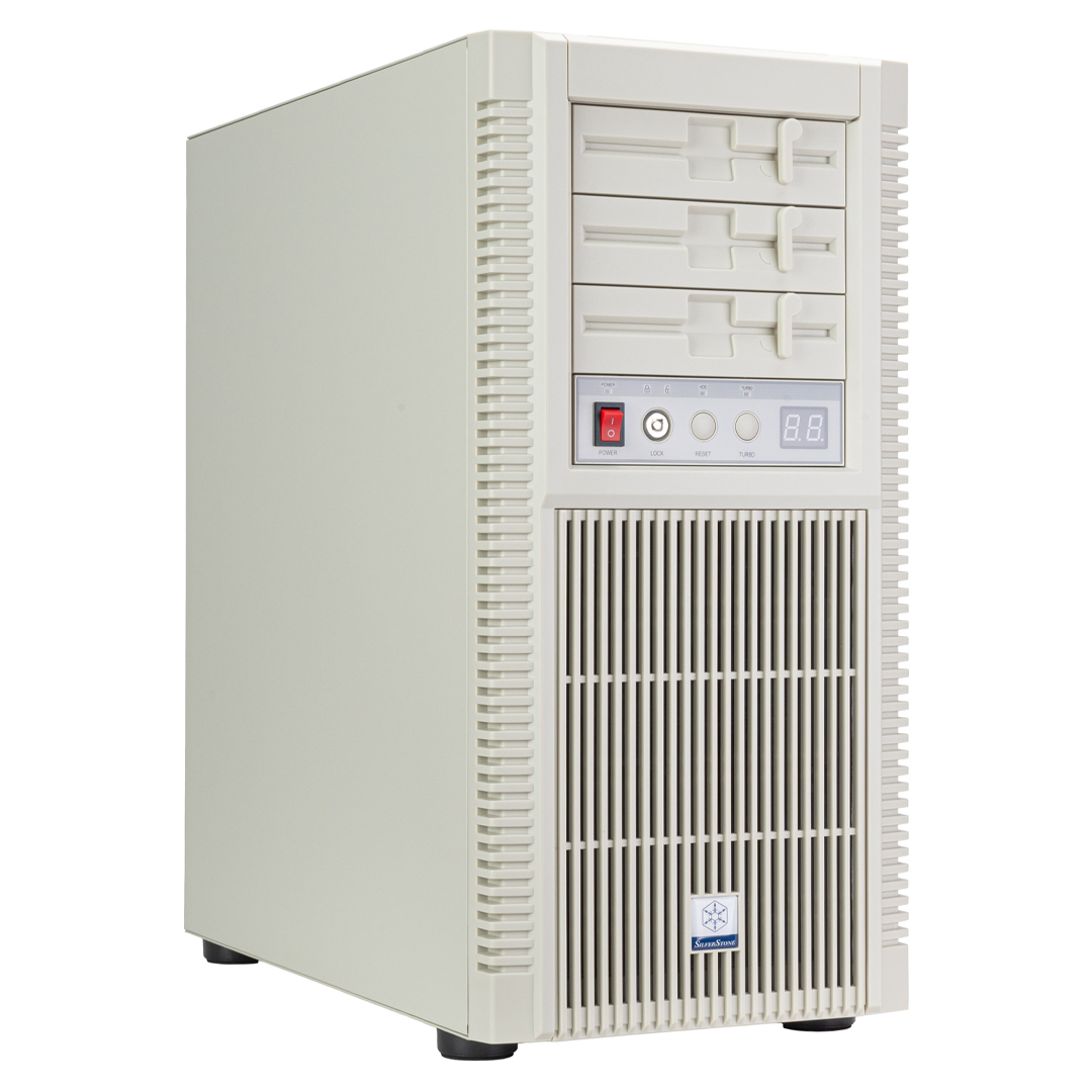 Buy Silverstone FLP02 Retro-inspired Tower Chassis [SST-FLP02W] | PC ...