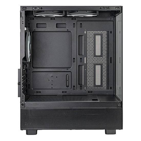 Buy SilverStone LD04 M-ATX Panoramic Tempered Glass View Case Black [SST-LD04-B-ARGB] | PC Case ...