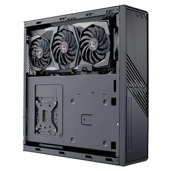 Buy SilverStone ML12B Slim & Compact Mini-ITX Enclosure [SST-ML12B ...