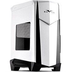 Buy Silverstone Raven RV05 Case with Window White [SST-RV05WB-W] | PC ...