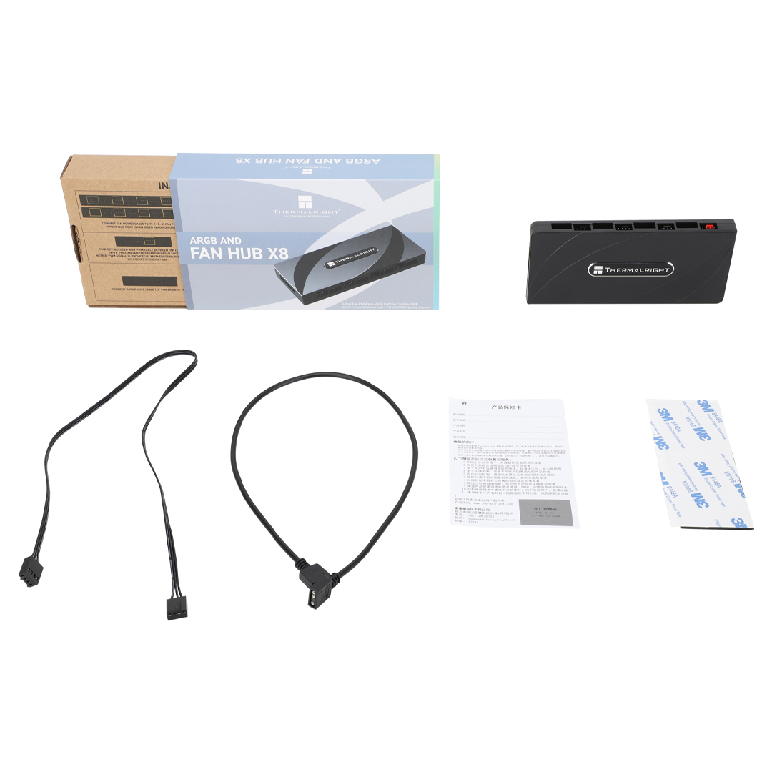 Buy Thermalright TL-Fan and ARGB PWM Fan x8 HUB Controller [TL-FAN-AND ...