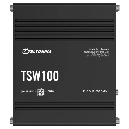 Buy Teltonika TSW100 5 Ports Industrial POE+ Switch [TSW100] | PC Case ...