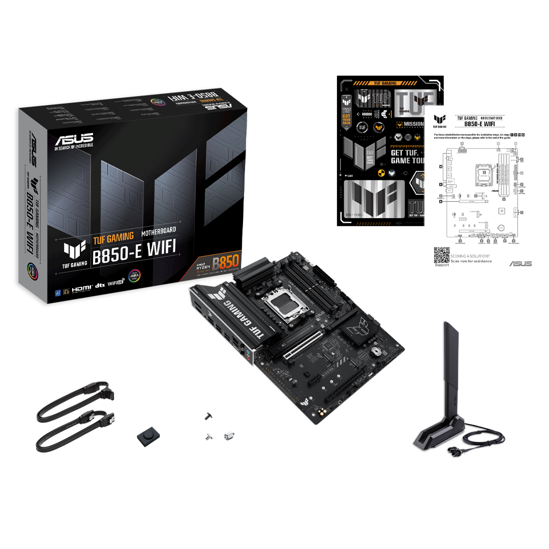 Buy ASUS TUF B850-E WiFi Motherboard [TUF-GAMING-B850-E-WIFI] | PC Case Gear Australia