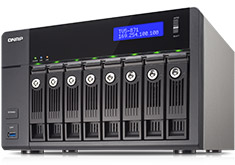 Buy QNAP TVS-871 i3 4G 8 Bay Hotswap NAS [TVS-871-I3-4G] | PC Case Gear ...