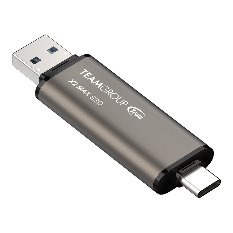 Buy Team X2 Max USB-A and C 3.2 Gen 2 Portable External SSD 2TB ...