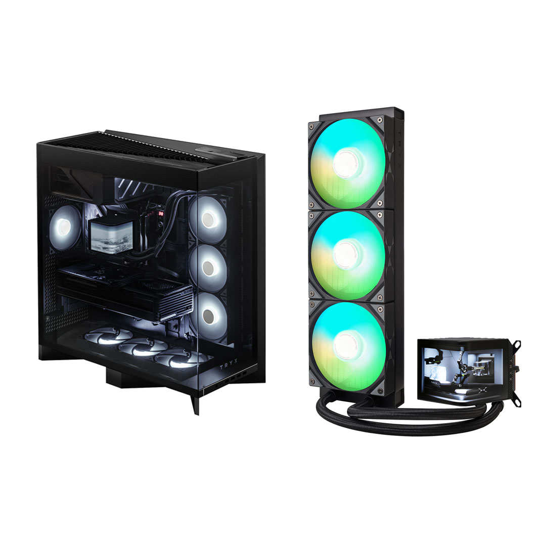 Tryx L70 360 Panorama Bundle Black | PC Case Gear