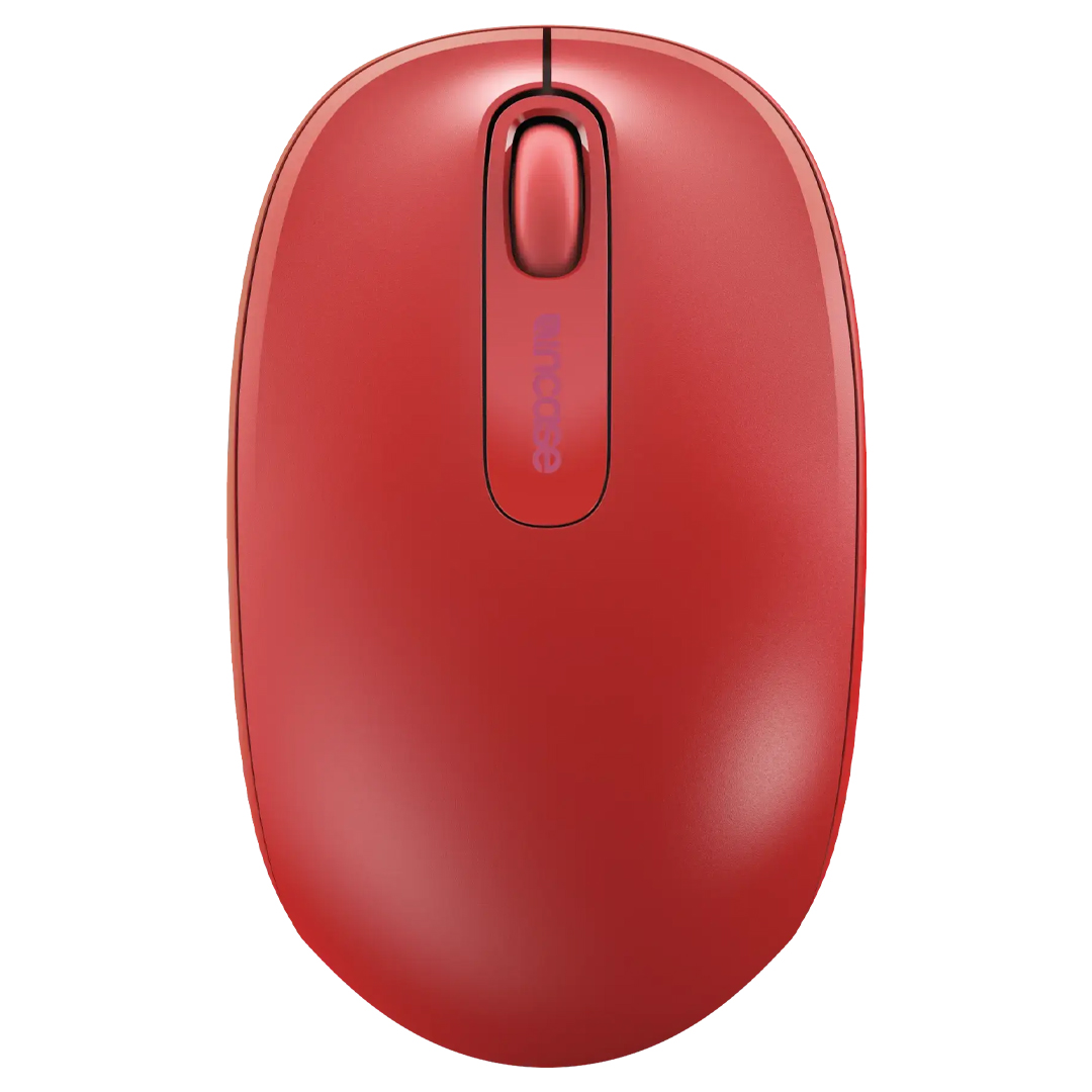 Buy Incase Designed by Microsoft Wireless Mobile Mouse 1850 Flame Red ...