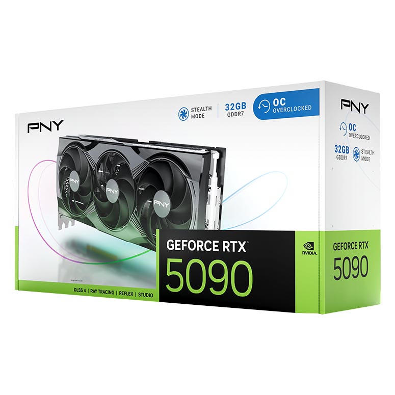 Buy PNY GeForce RTX 5090 Triple Fan OC GDDR7 32GB [VCG509032TFXPB1-O ...