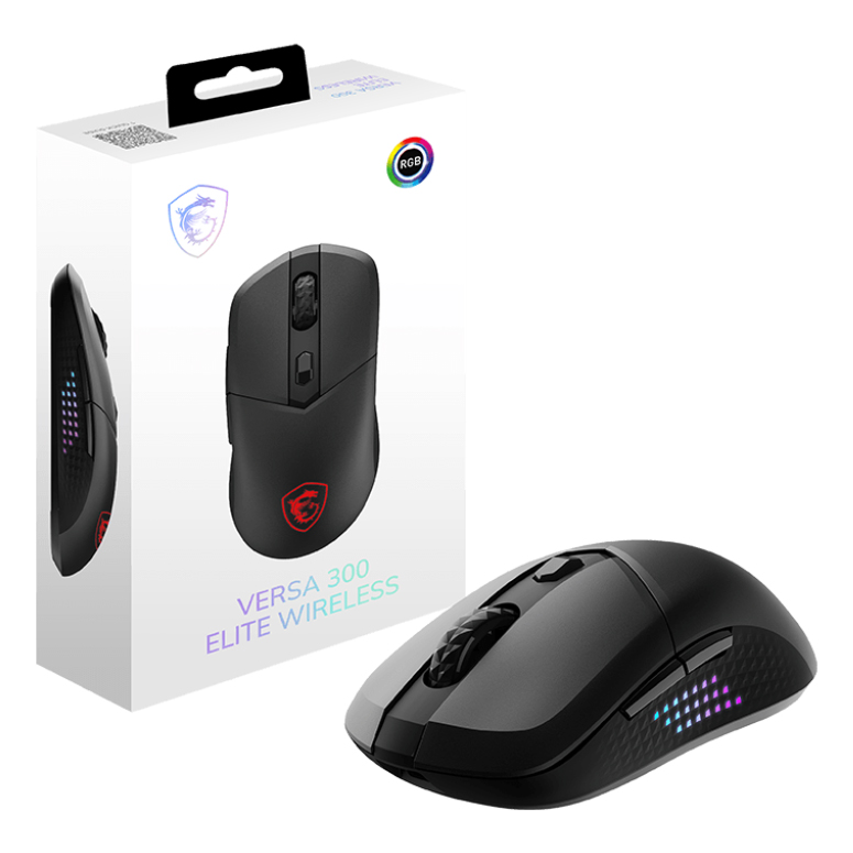 Buy MSI VERSA 300 Elite RGB Wireless Gaming Mouse [VERSA-300-ELITE-W ...