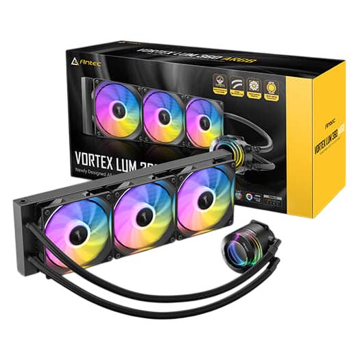 Buy Antec Vortex Lum 360 ARGB AIO Liquid CPU Cooler [VORTEX-LUM-360 ...