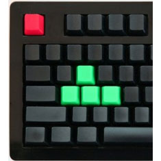 Buy Das WASD Key Set Without Inscriptions [WASD-BL-KS] | PC Case Gear ...