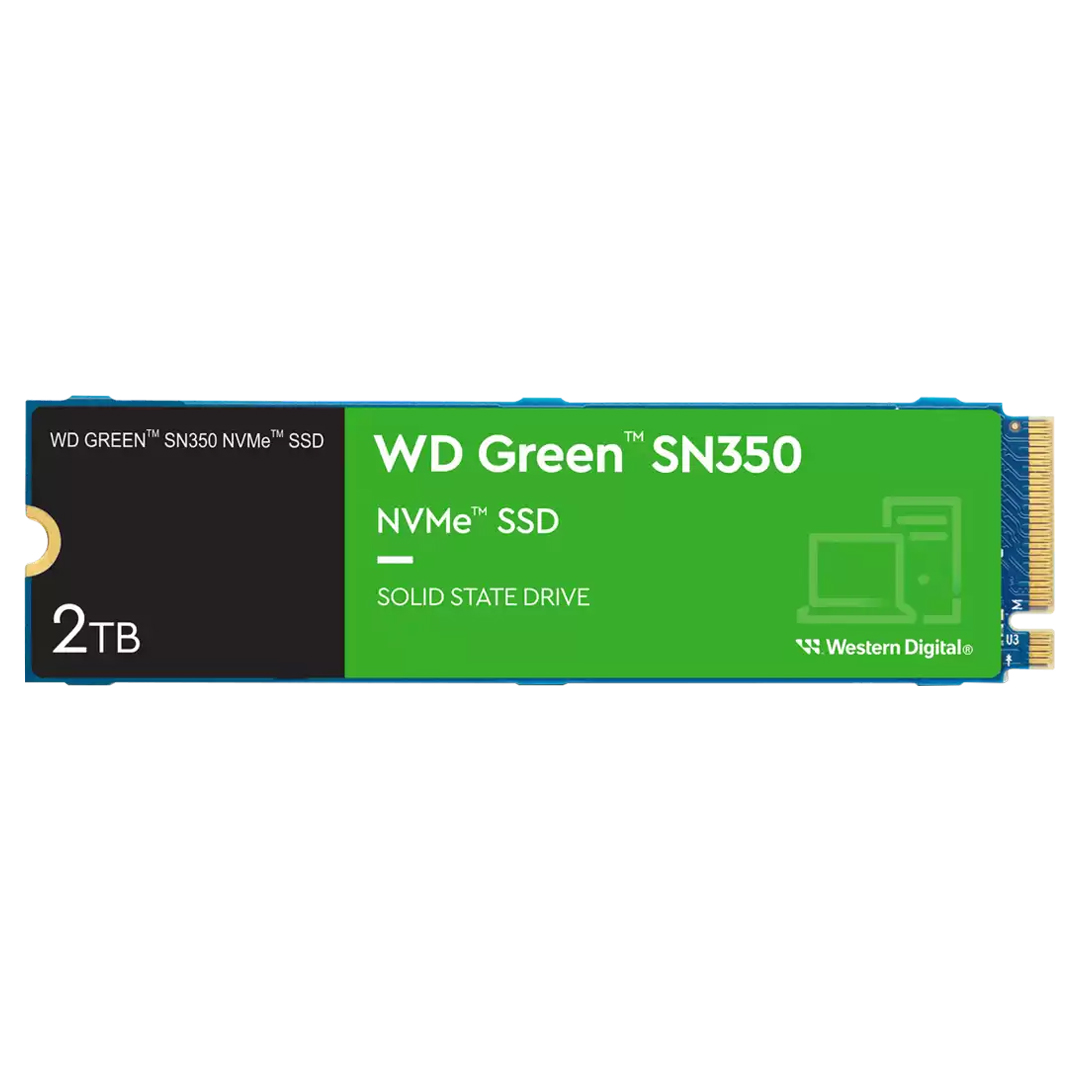 Buy Western Digital Green SN350 NVMe PCIe Gen3 SSD 2TB [WDS200T3G0C ...