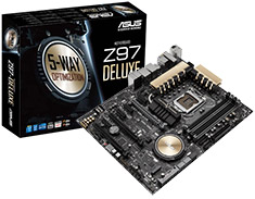 Buy ASUS Z97-Deluxe Motherboard [Z97-DELUXE] | PC Case Gear Australia