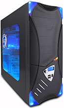 Buy APEVIA X-Plorer Black with 500W [APV-ATXB8KLW-BK500] | PC Case Gear ...