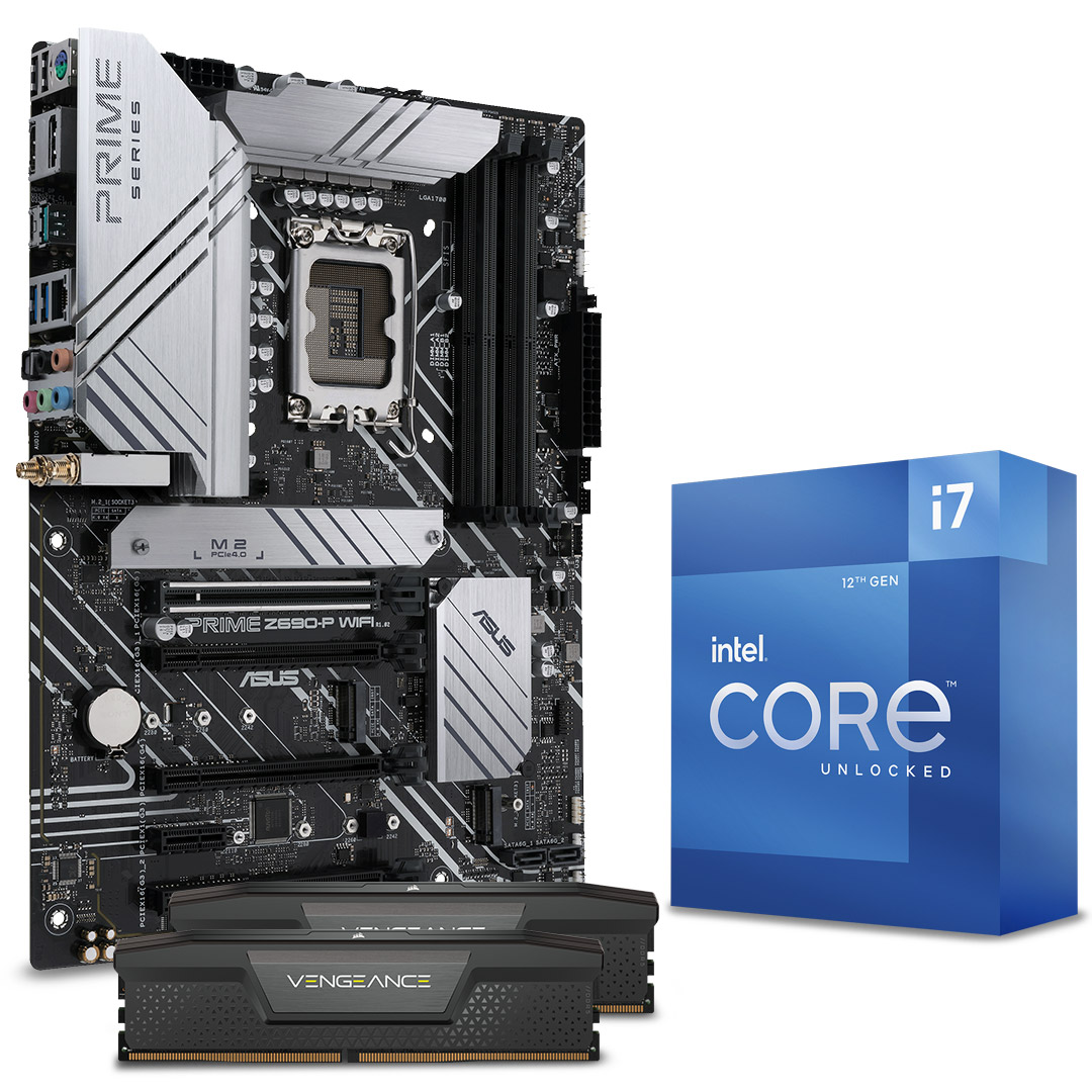 ASUS Prime P 12700K 32GB DDR5 Starter Pack | PC Case Gear