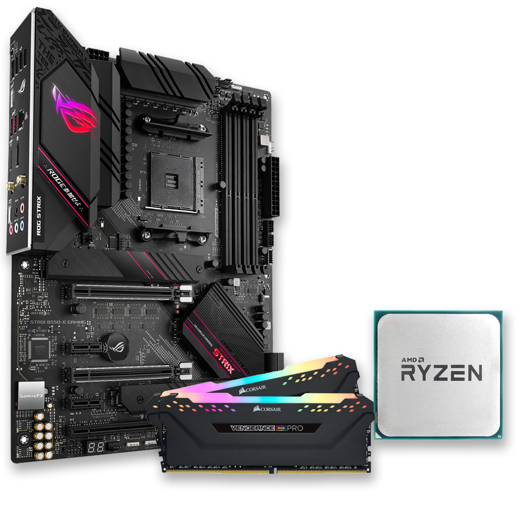ASUS ROG Strix E 5800X Starter Pack | PC Case Gear