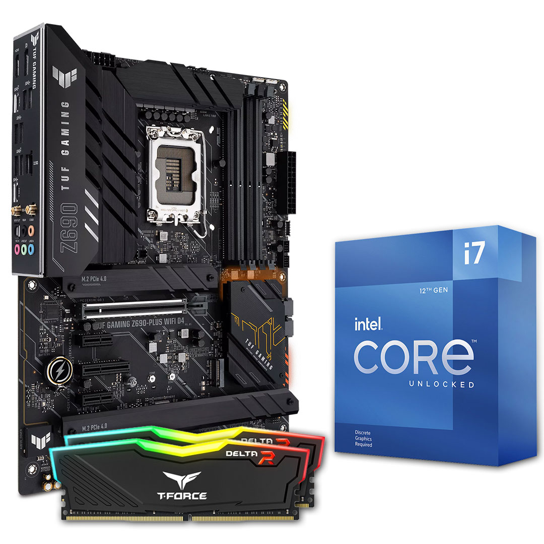 ASUS TUF 12700K Starter Pack | PC Case Gear