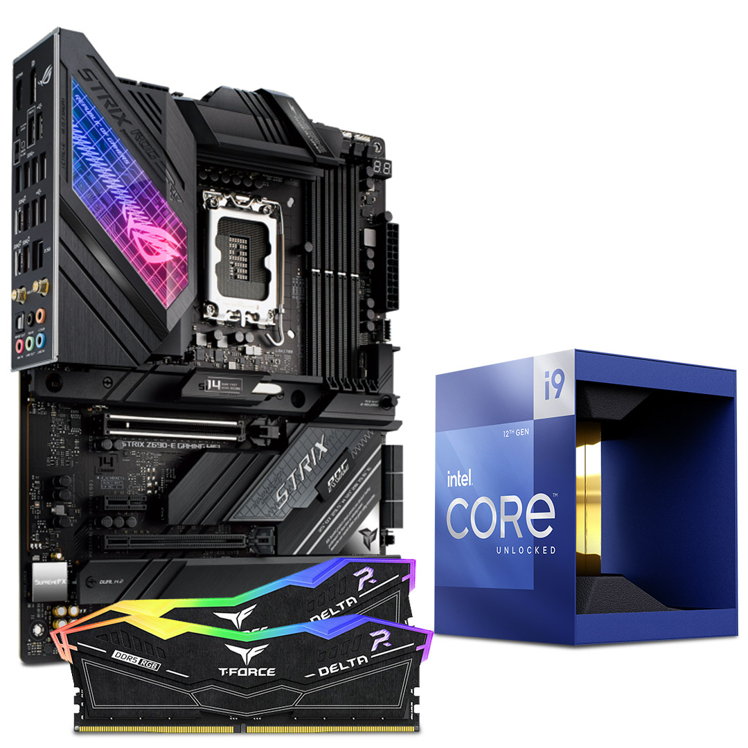 ASUS Strix E 12900K 32GB DDR5 Starter Pack | PC Case Gear