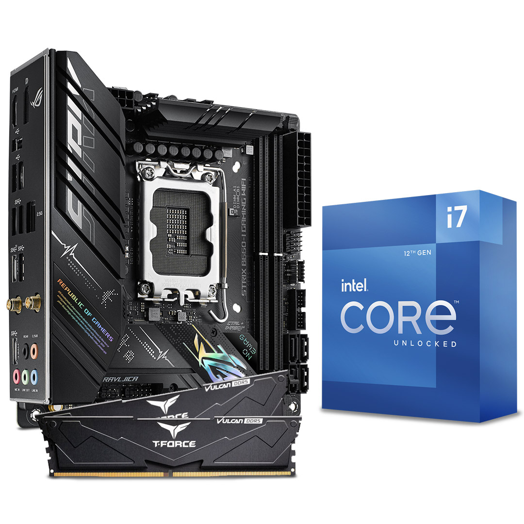 ASUS x Team Strix I 12700K 32GB DDR5 Starter Pack | PC Case Gear