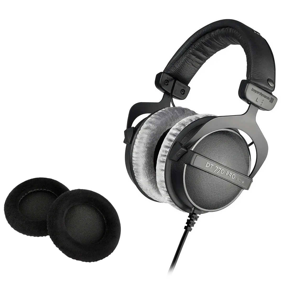 Beyerdynamic DT 770 Pro 80ohm Headphones With Bonus Earpad | PC Case Gear
