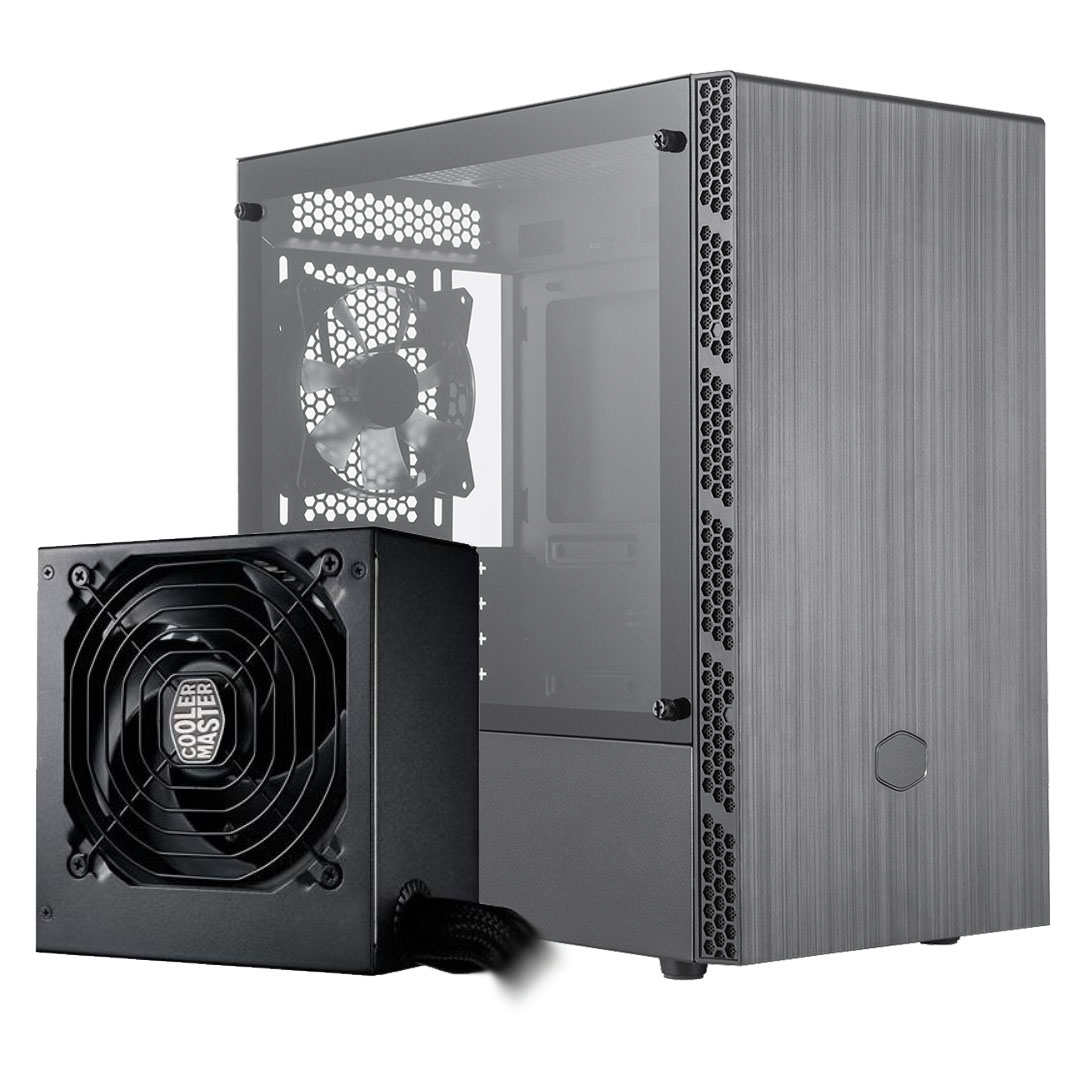 Cooler Master MasterBox MB400L 550W Builders Bundle | PC Case Gear
