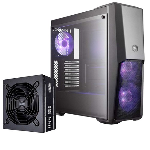 Cooler Master MasterBox MB500 550W Builders Bundle | PC Case Gear