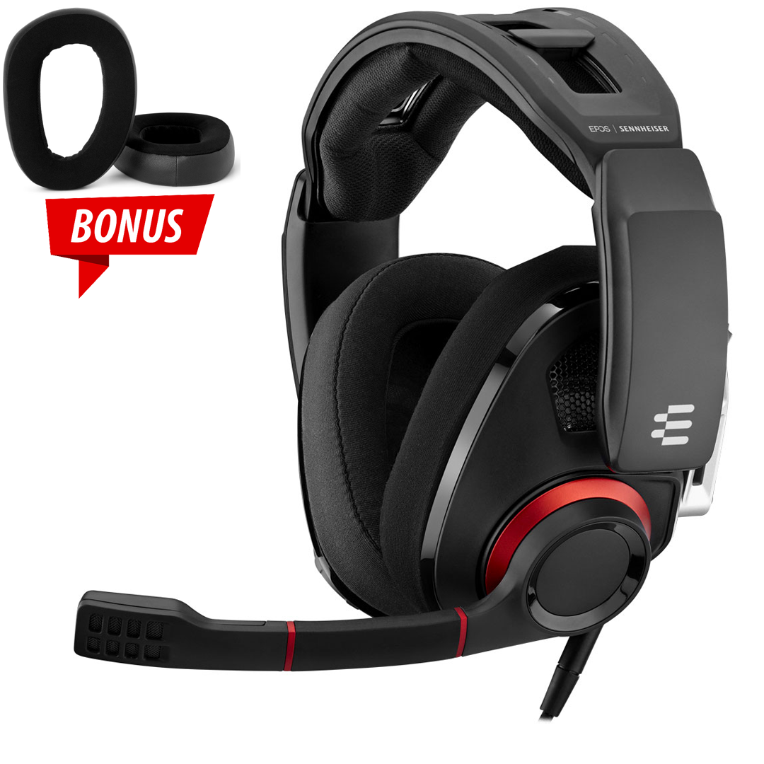 EPOS Gaming GSP 500 Headset with Bonus Cooling Cushions | PC Case Gear