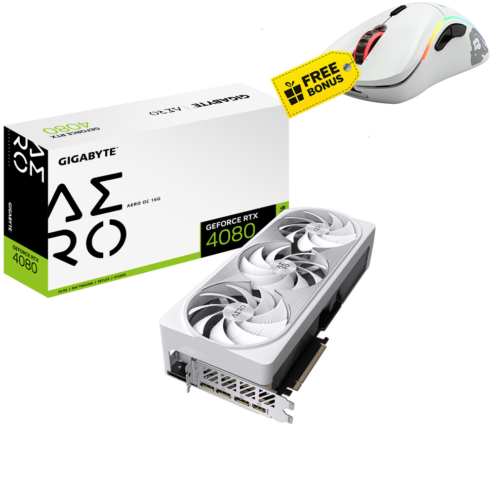 Gigabyte GeForce RTX 4080 Aero OC 16GB Bonus Model D Wireless | PC Case ...