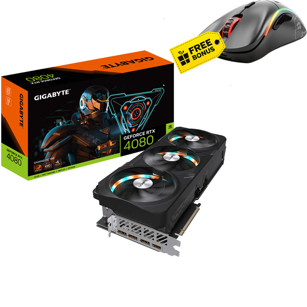 Gigabyte GeForce RTX 4080 Gaming OC 16GB Bonus Model D Wireless | PC ...