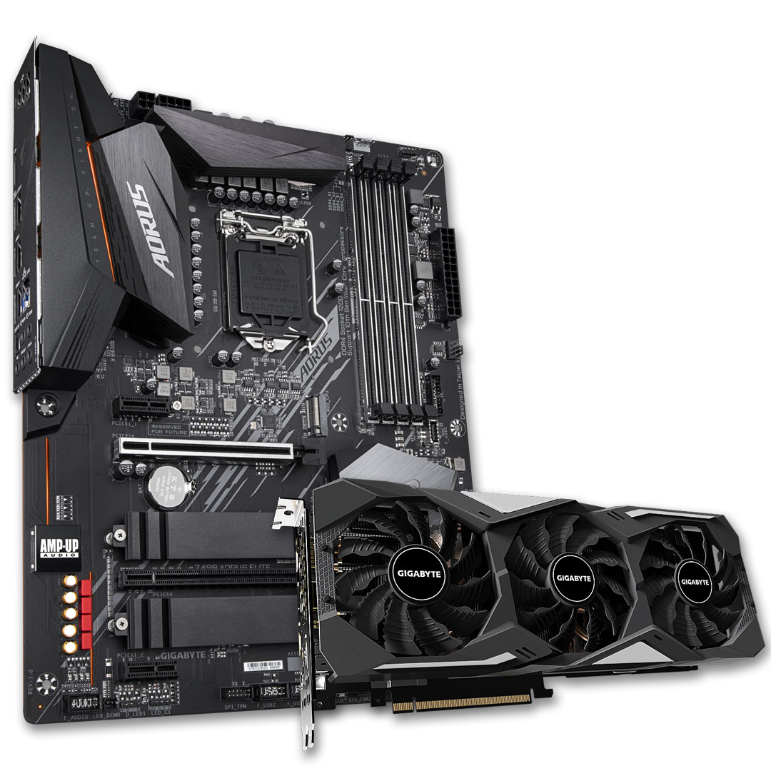 Gigabyte Z490 Aorus Elite Intel Gamer Pack | PC Case Gear