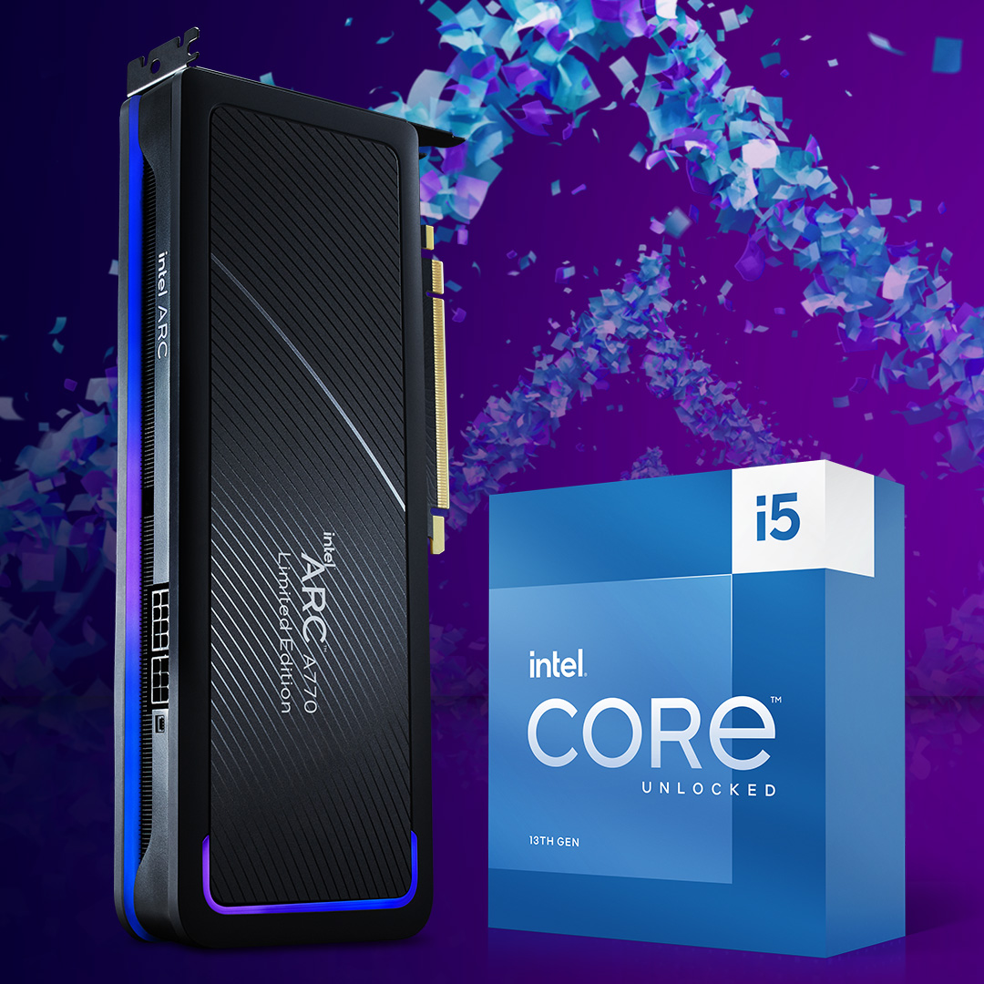 Intel Gamer Days Arc A770 13600K Builders Bundle | PC Case Gear