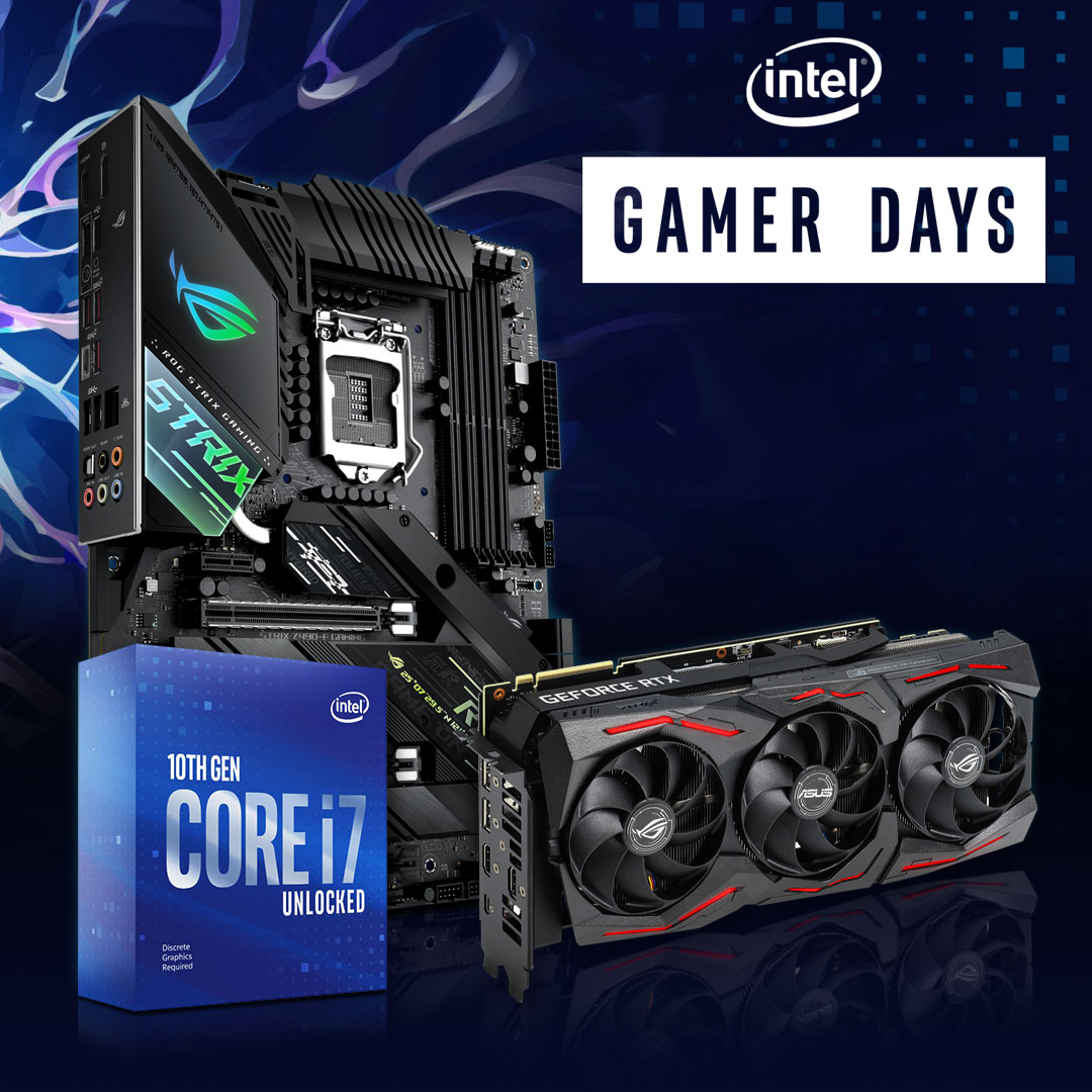 Intel Gamer Days Core i7 STRIX Bundle | PC Case Gear