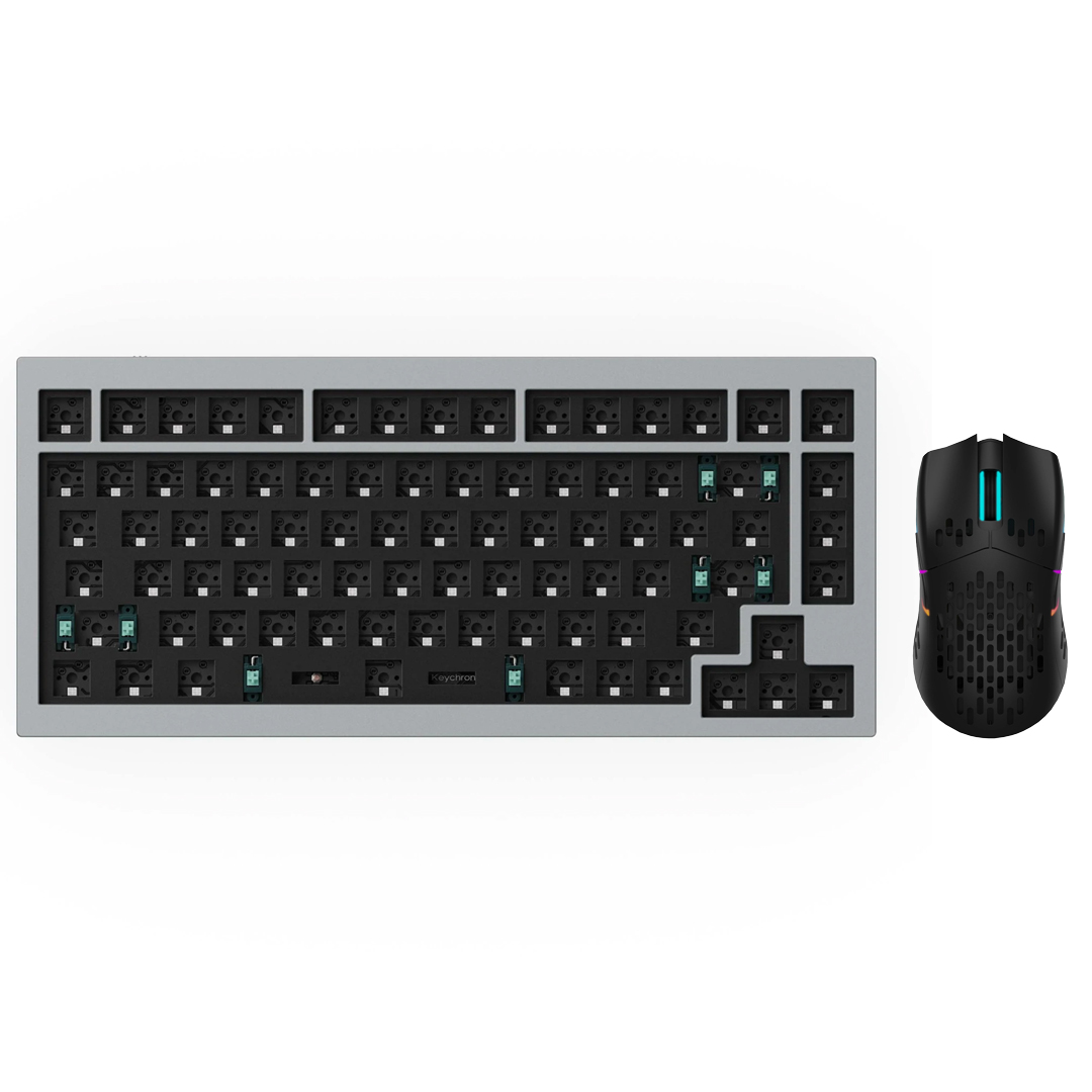 Keychron Q1 QMK Custom Keyboard and M1 Ultra-Light Mouse Bundle | PC ...