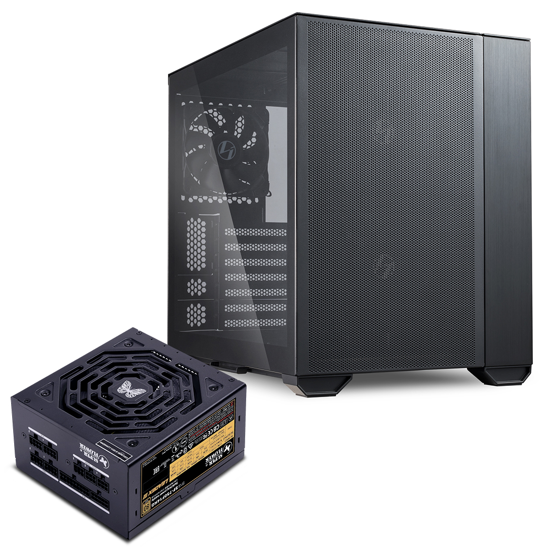 Lian Li O11D Mini Air 750W Builders Bundle Black | PC Case Gear