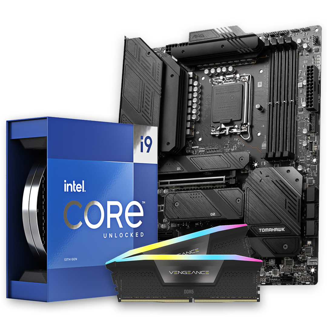 MSI Tomahawk 13900K 32GB Builders Bundle | PC Case Gear