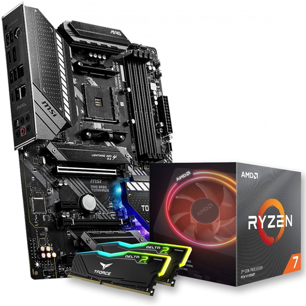 MSI Tomahawk 3700X Starter Pack | PC Case Gear