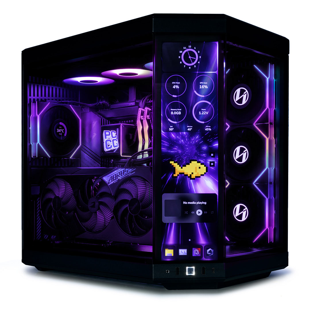 PCCG AMD Hyte Gaming System | PC Case Gear